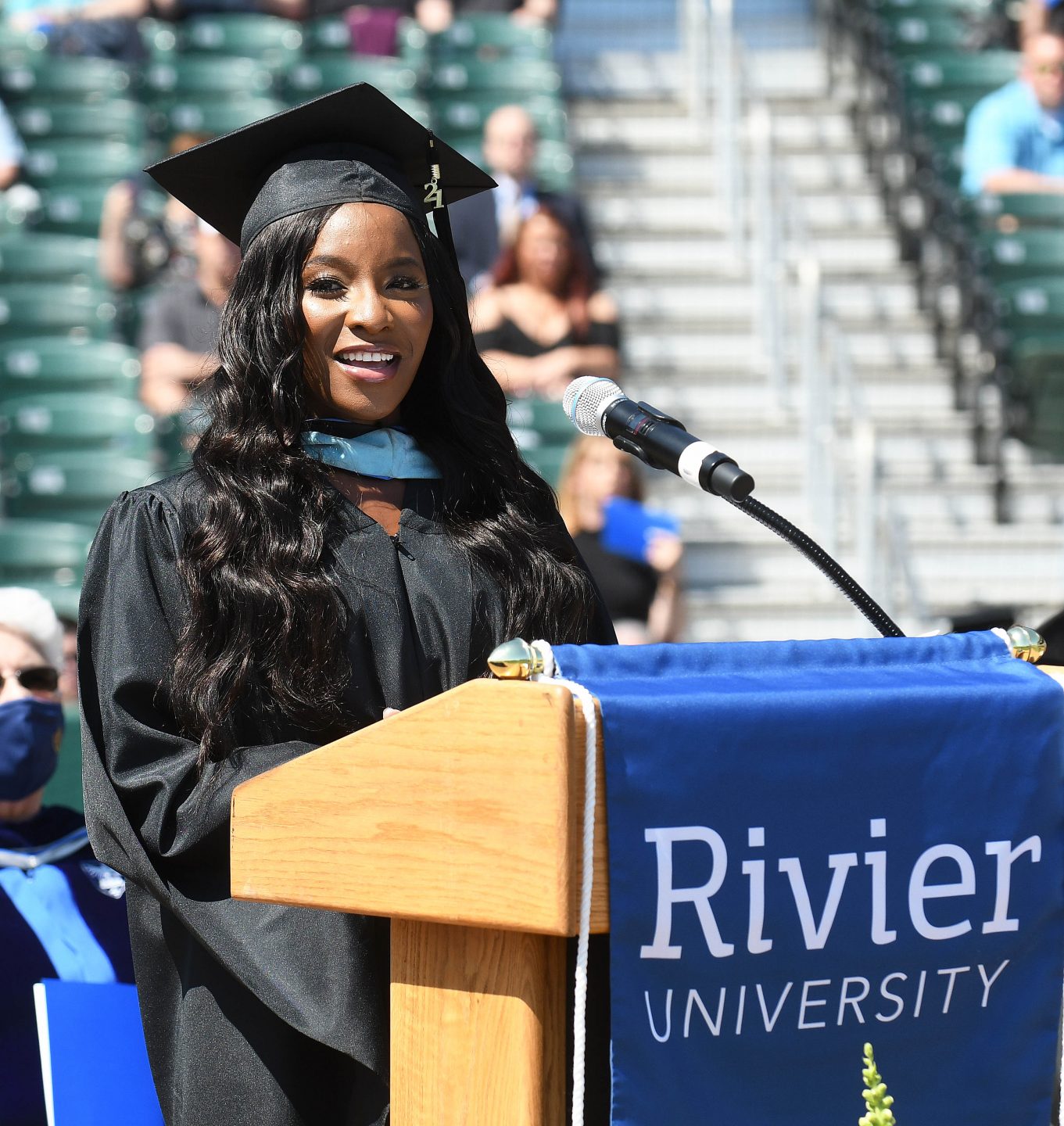 Rivier University honors accomplishments of 2021 graduates at 86th ...
